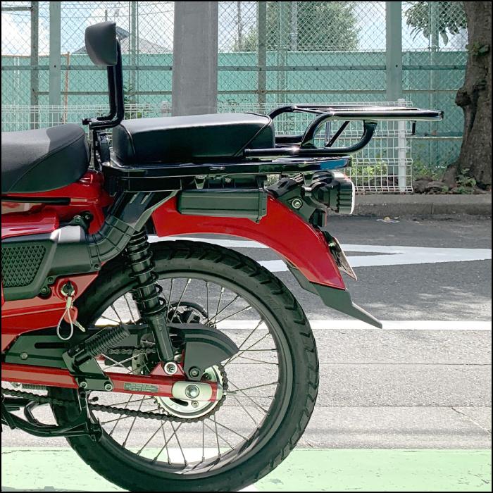 R-SPACE トップケースキャリア ブラック ホンダ CT125 ハンターカブ用 HONDA (JA55・JA65) アールスペース TOP ...