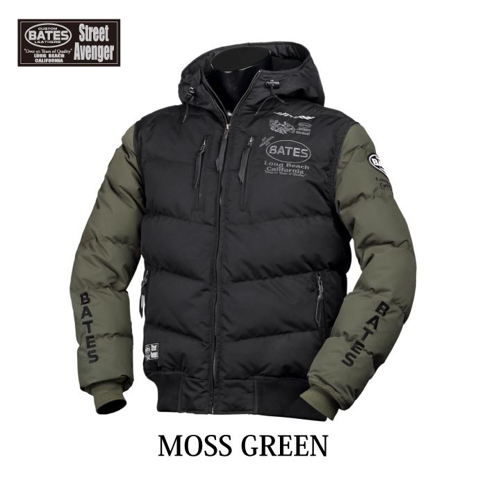 BATES ベイツ SA-N2257 中綿入りナイロンパーカジャケット バイク ジャケット アメリカン 23-24年秋冬新色追加 : バイク用 ...