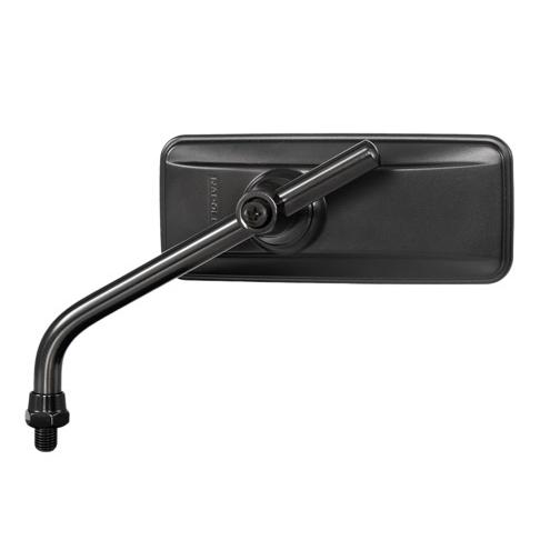 TANAX タナックス ナポレオン AVA-104-10 リトラミラー シルバー鏡 10mm（ブラック） NAPOLEON バイクミラー スクエアタイプ クランプ : バイク用品の車楽 ...