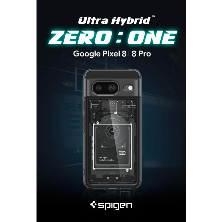 Pixel8 Pixel8Pro ケース Spigen ゼロ・ワン TPU PC Pixel8 Pixel8Pro ケース Spigen ゼロ・ワン TPU PC