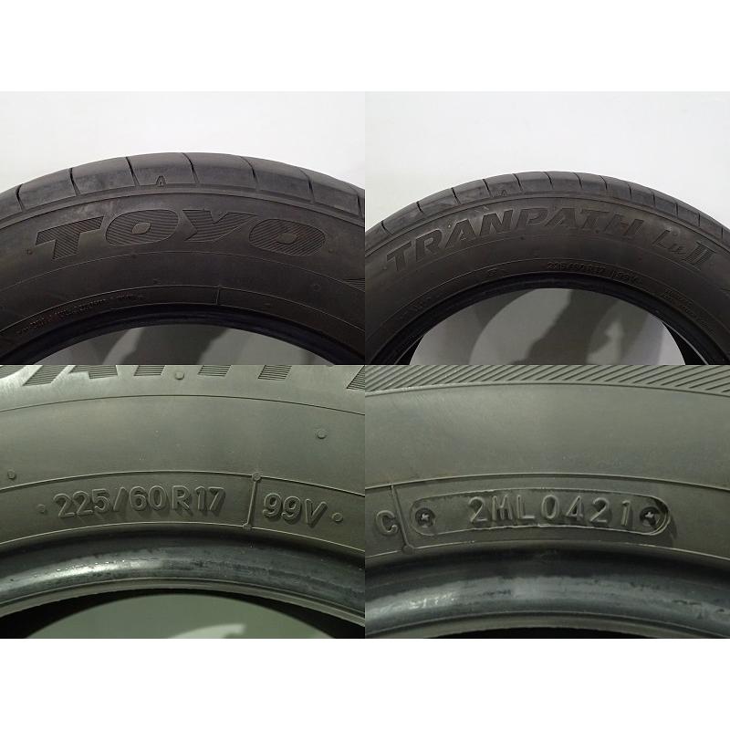 15〜28日10％OFFCP 中古 225/60R17 サマータイヤ 2本セット トーヨー トランパスLU2 17インチ 225/60-17 : ジェームス・リセールガレージ - 通販 ...