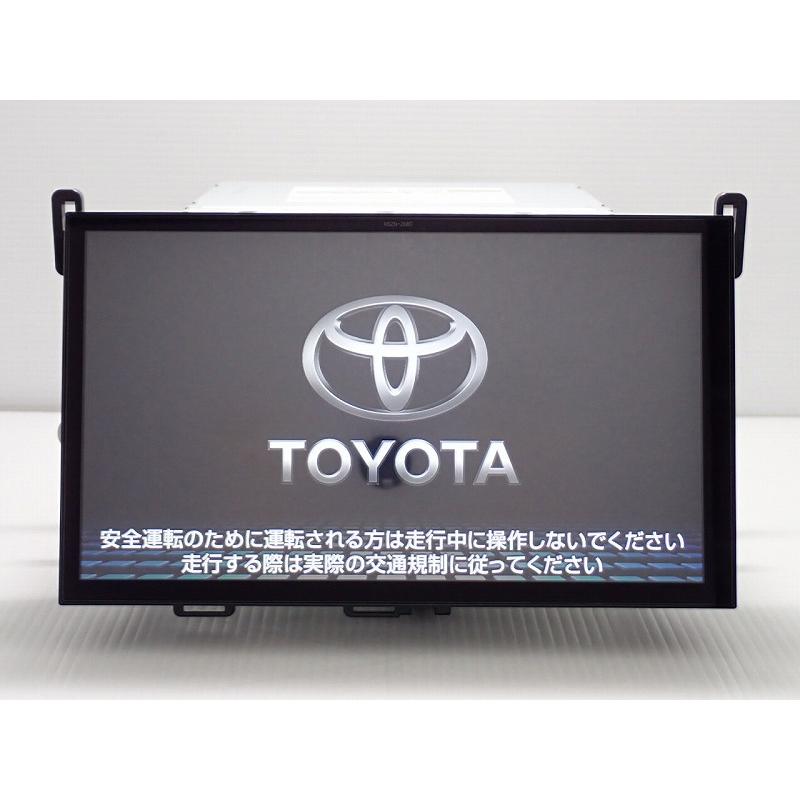 中古 カーナビ 10型 トヨタ純正 NSZN-Z68TフィッティングKIT 08606-28050-72 80系 ノア ヴォクシー エスクァイア専用 ナビゲーション AVN : 187742 ...