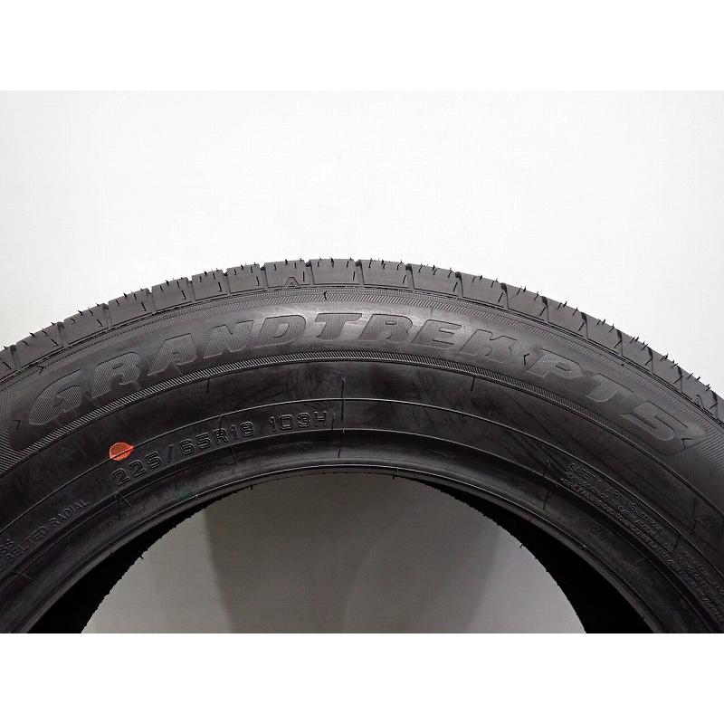 DUNLOP（ダンロップ） 225/65R18 サマータイヤ 4本セット グラントレックPT5 18インチ アウトレット 未使用 225/65 ...