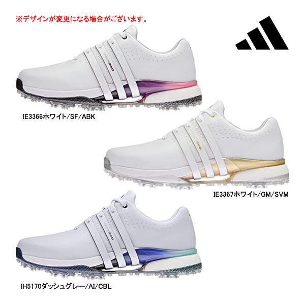 adidas（アディダス） ゴルフ メンズ シューズ MDK77 ツアー360 24 adidas GOLF TOUR360 スパイク 防水 ...