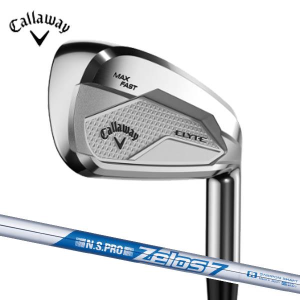 Callaway 【特注】【25年モデル】 キャロウェイ エリートマックスファスト アイアン5本セット(#6~9,PW) [N.S.プロ ゼロス7] スチールシャフト MAXFAST ...