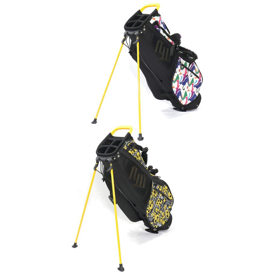 LOUDMOUTH 新作 ラウドマウス ゴルフ スタンドキャディバッグ 774-992 413 419 LM-CB0028 超軽量 アニマルスカルズ スージー ダブルストラップ 8.5型 SB ...
