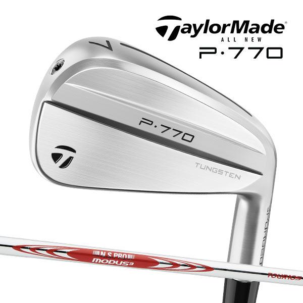 TaylorMade 新作 テーラーメイド P770 アイアン5本セット (#6~PW) [N.S.プロ モーダス3 ツアー105/S] スチールシャフト IRON MODUS 24C ...