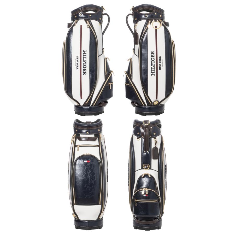 TOMMY HILFIGER GOLF 新作 トミーヒルフィガー ゴルフ THMG4FC1 カートキャディバッグ クラシックスポーツ CB ...