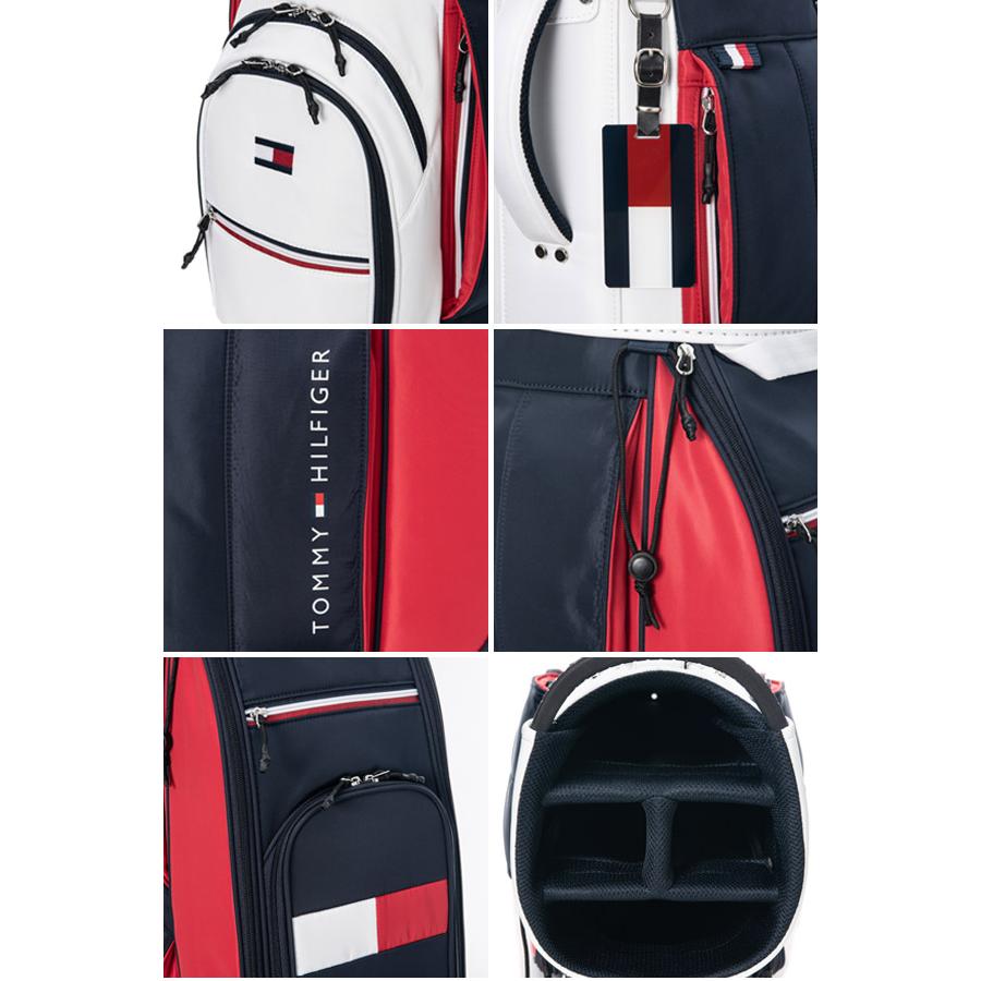 TOMMY HILFIGER GOLF（トミー ヒルフィガー ゴルフ） トミーヒルフィガー ゴルフ THMG4FC5 カートキャディバッグ ...