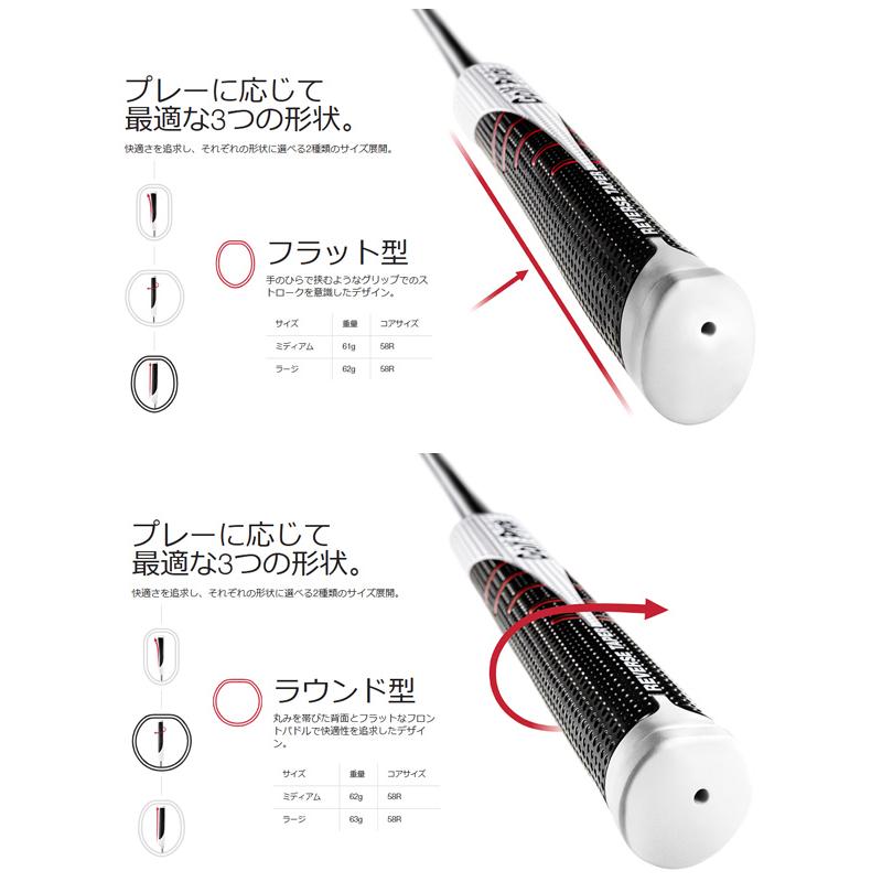 【24年モデル】ゴルフプライド パターグリップ RTPL リバーステーパー ラージ ピストル PUTTER GRIP Golf Pride 24E :to-pri-rtpl:Japan Net ...