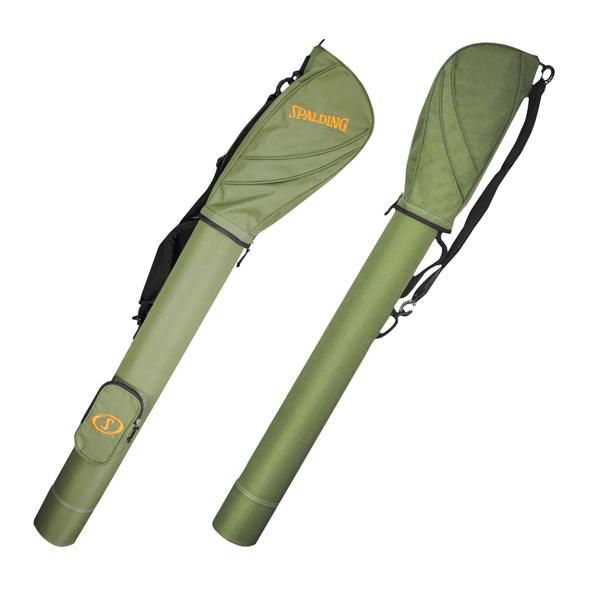 SPALDING スポルディング ゴルフ SPCC-3493 クラブケース 筒入り スポーツ モデル ショルダー ベルト クラブ 収納 小物入れ ポケット GOLF CLUB CASE ...