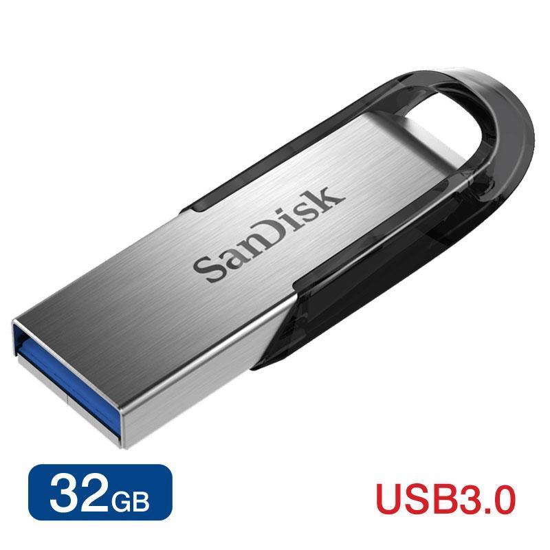 SanDisk USBメモリー 32GB Ultra Flair USB3.0対応 R:150MB/s 超高速 SDCZ73-032G-G46 海外パッケージ 翌日配達・ネコポス送料無料 ...