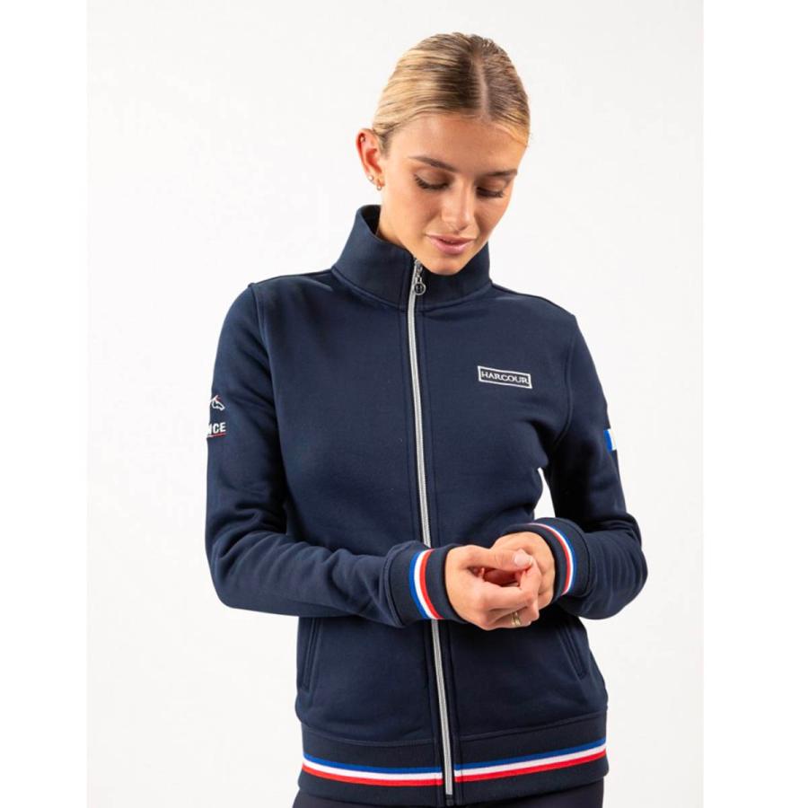 HARCOUR バロウベス スウェットジャケット レディース 乗馬 ジャケット ブルゾン 乗馬用品 馬具 : 乗馬用品専門店ジョセス ヤフー店 - 通販 - Yahoo!ショッピング