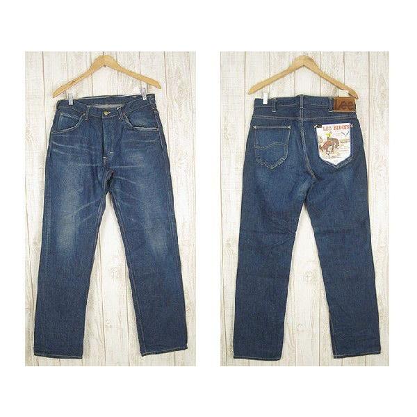Lee リー 101 101-Z ストレート ジーンズ ユーズド ZIPPER-FLY AMERICAN RIDERS 日本製 : カジュアル ...