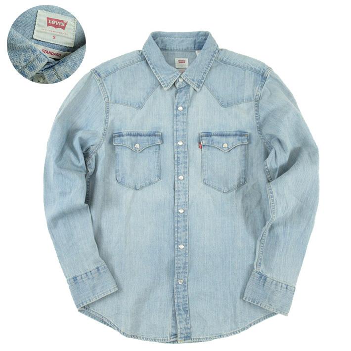 Levi's（リーバイス） デニムウエスタンシャツ ストーンウォッシュ 85745-0003 : カジュアルショップ JOE - 通販 ...