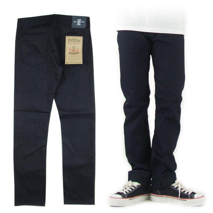 鬼デニム ハイパワーストレッチ インディゴxブラック セミタイトストレート 526S-IDBK : カジュアルショップ JOE - 通販 ...