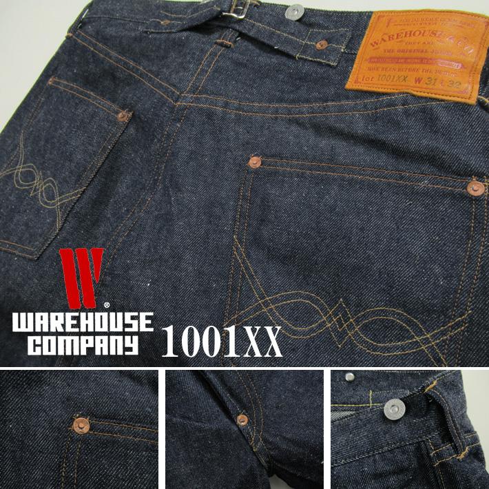 WAREHOUSE ウエアハウス Lot.1001XX 1922MODEL リジッド WAREHOUSE ウエアハウス Lot.1001XX 1922MODEL リジッド