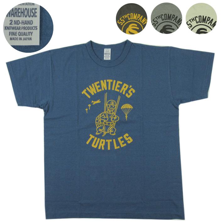 WAREHOUSE ウエアハウス Lot.4064 Tシャツ TURTLES : カジュアルショップ JOE - 通販 - Yahoo!ショッピング