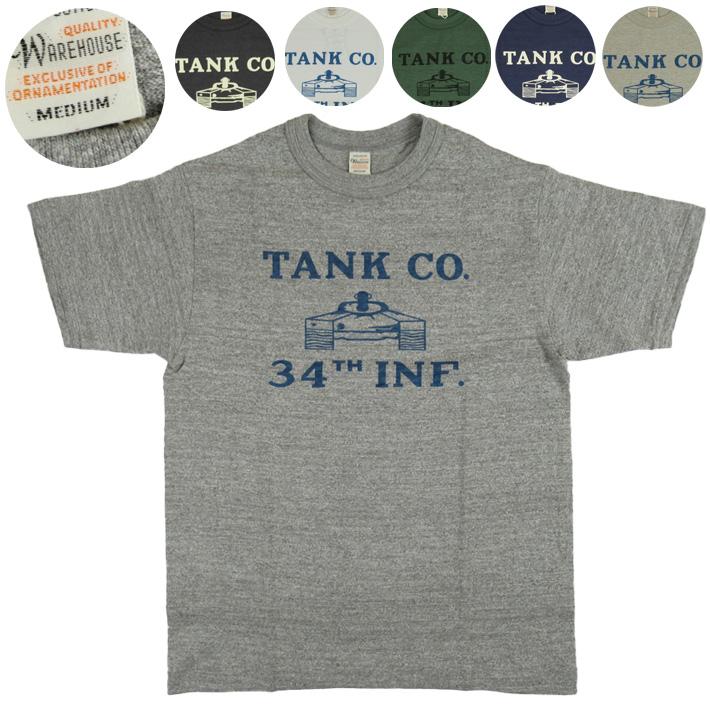 WAREHOUSE ウエアハウス Lot.4601 Tシャツ TANK CO : カジュアルショップ JOE - 通販 - Yahoo!ショッピング