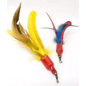 Da Bird（ダ・バード）替え羽 猫のおもちゃ キャットトイ : 犬と猫のJohn&Coco’ジョン&ココ’ - 通販 - Yahoo!ショッピング