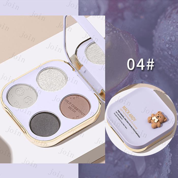 アイシャドウパレット 日本国内当日発送 4color set 4type アイシャドウ 韓国コスメ かわいい 落ちない キラキラ アイメイク 化粧品 マット メイクアップ #cs361 ...