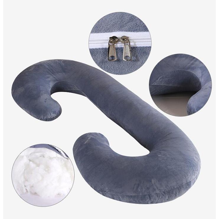 【正規品】HUGFUWA〓抱き枕 【スパ・セラピストが大絶賛】抱き枕 妊婦 授乳クッション マタニティだきまくら C型快眠 無呼吸症候群 大きい クッション : Jolicoer - 通販 ...