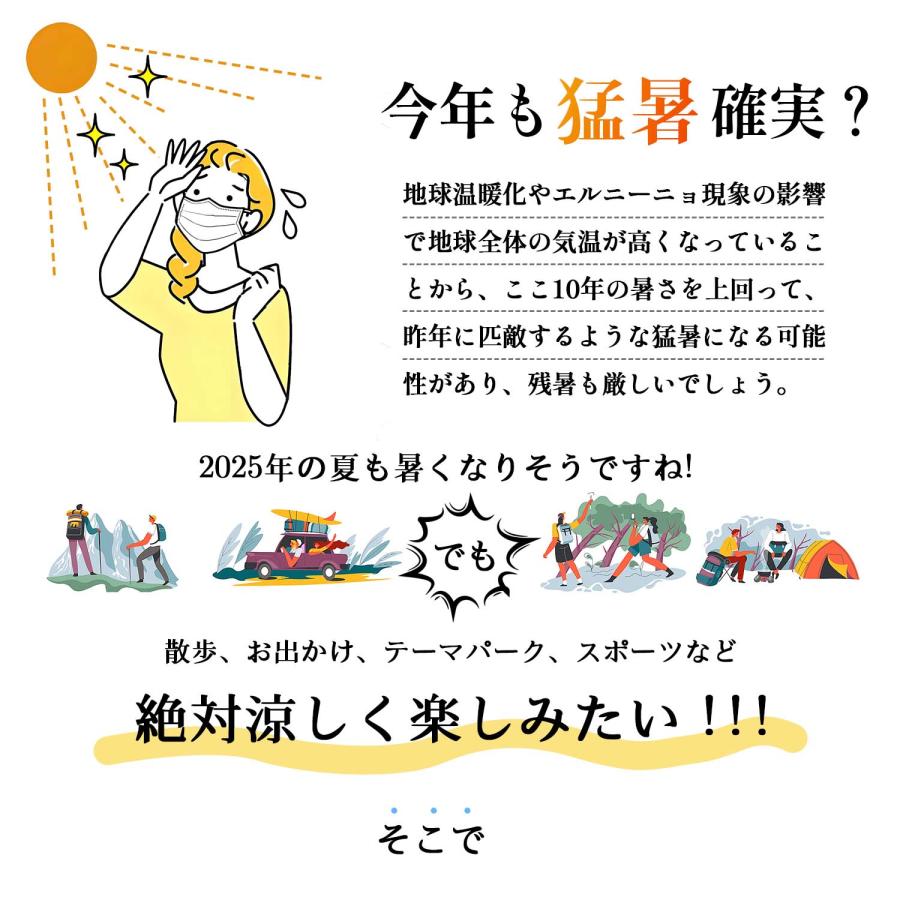 ハンディファン 扇風機 首掛け 冷却プレート付き 100段階風量調節 日本製高速モーター搭載 携帯扇風機 小型 強力 静音設計 暴風モード 冷却モード対応 手持ち : Jolicoer ...