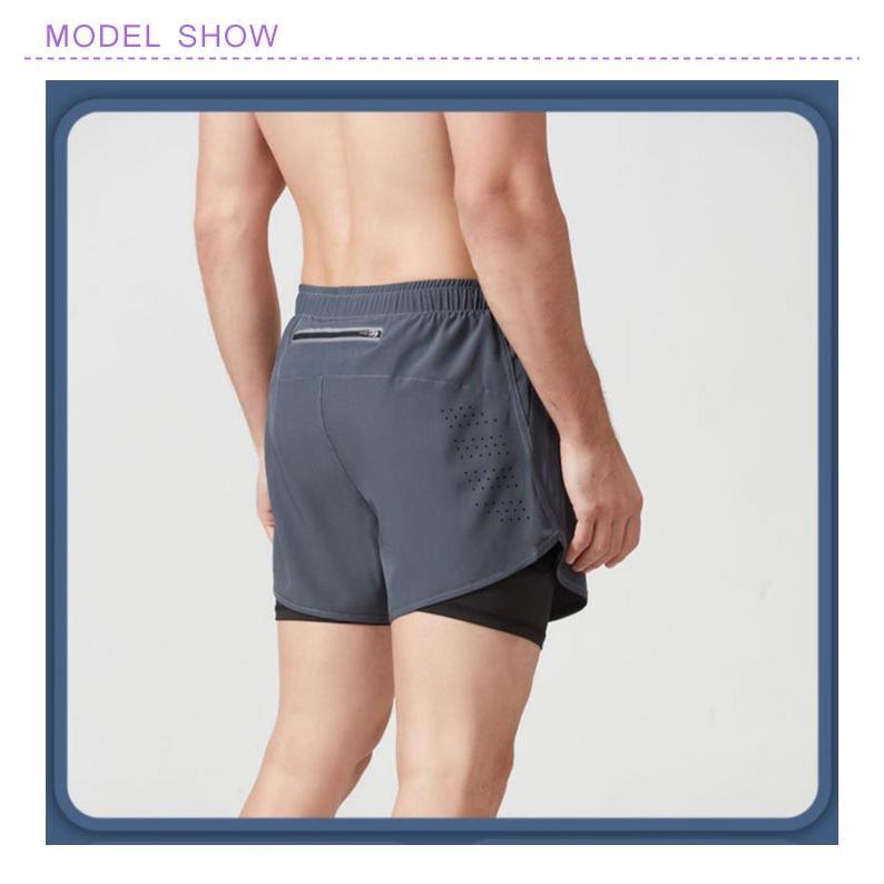 インナー付き ショートパンツ メンズ アンダーウェア 夏 ジムウェア ジム インナータイツ付き 一体型 ランニングパンツ レギンス 春 通気 吸汗速乾 : Jolicoer - 通販 ...