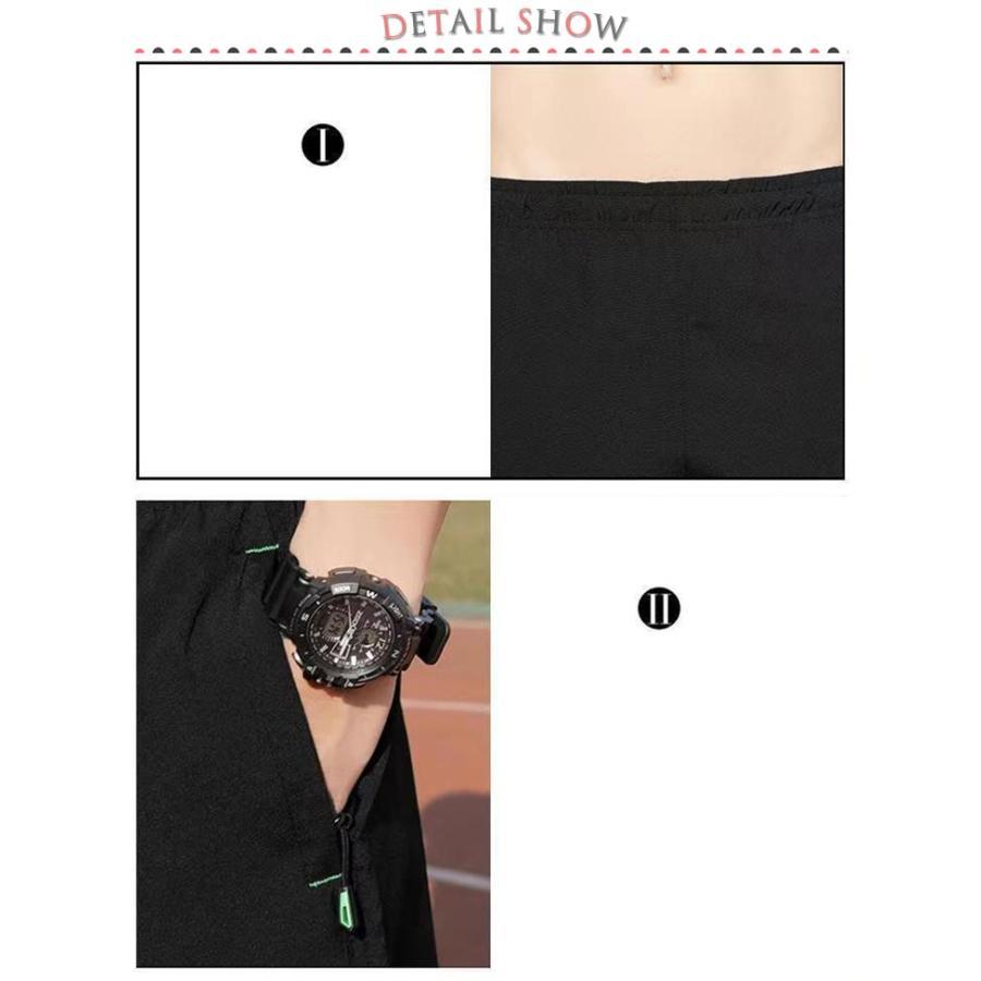 メンズ 2枚 7分丈 ストレッチ 七分丈 ひんやり 夏 大人 ひざ下 ハーフパンツ 接触冷感 クロップドパンツ 通学 吸汗速乾 ワークパン : Jolicoer - 通販 - Yahoo!ショッピング