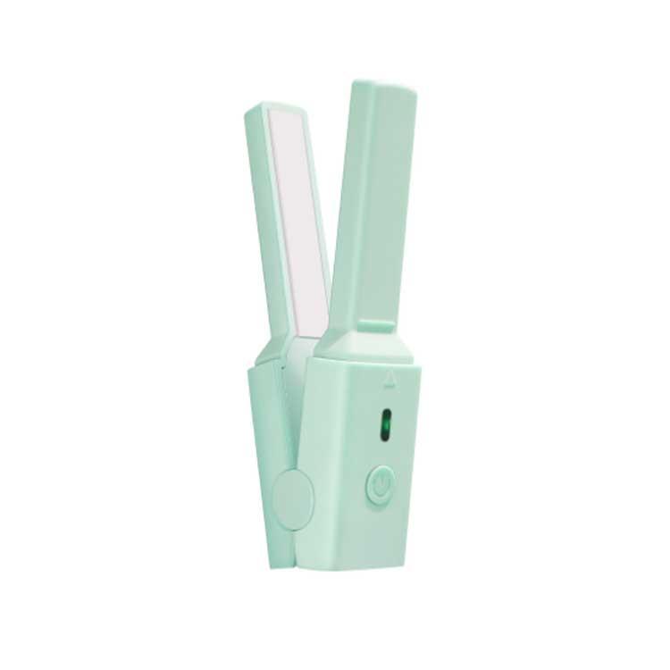 USB 充電式 ミニ ヘアアイロン 収納ケース付き ストレート カール 前髪 ヘアーアイロン コンパクト ストレートアイロン ヘアアレンジ アイロン : Jolicoer - 通販 ...