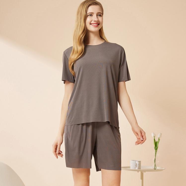 メンズ Tシャツ レディース 夏 部屋着 パジャマ 薄手 接触冷感 セットアップ 寝巻き 吸汗速乾 ステテコ 2点セット ルームウェア ハーフパンツ : Jolicoer - 通販 ...