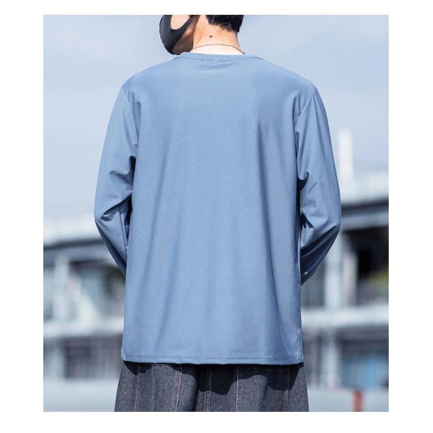 メンズ トップス tシャツ 夏用 接触冷感 速乾 UVカット ラッシュガード ドライ 長袖/半袖 薄手 ロンT 大きいサイズ 涼し : Jolicoer - 通販 - Yahoo!ショッピング