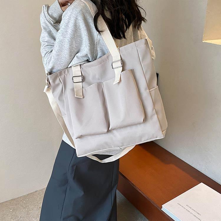 バッグ ナイロン レディース 30代 A4書類収納 防水 斜めがけバッグ お出掛け ななめがけバッグ 大きめ ショルダー a4 2wayトートバッグ : Jolicoer - 通販 ...