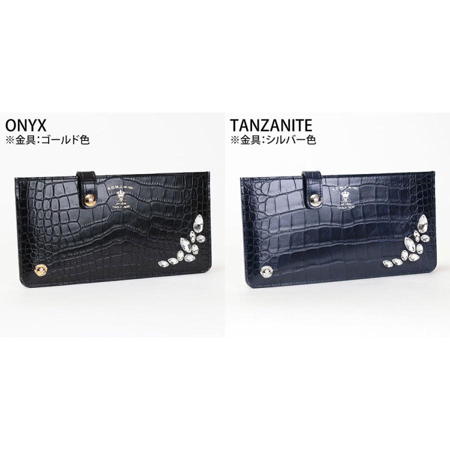 A.D.M.J ADMJ 財布 スリムウォレット jolisac別注 クリスタル A.D.M.J ADMJ 財布 スリムウォレット jolisac別注 クリスタル