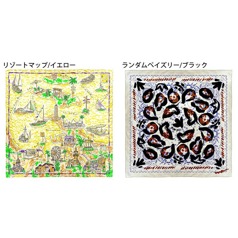 manipuri マニプリ スカーフ 65cm シルク プリント : バッグと manipuri マニプリ スカーフ 65cm シルク プリント : バッグと