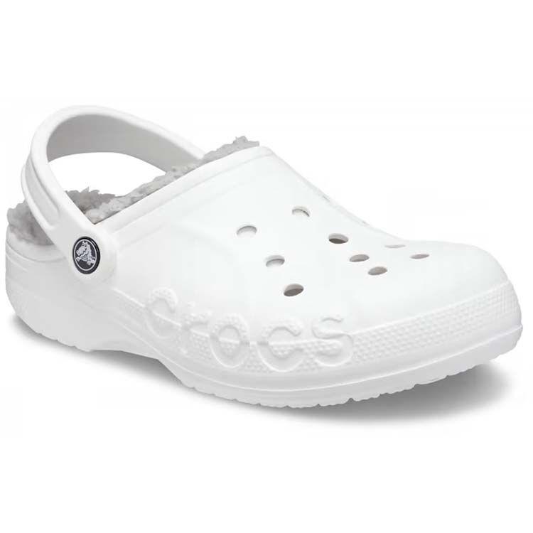 CROCS BAYA LINED CLOG(ホワイト/ ライトグレー・サイズ：M9(27.0cm)) 返品種別A : 0191448771345-36-47982 : Joshin web ...