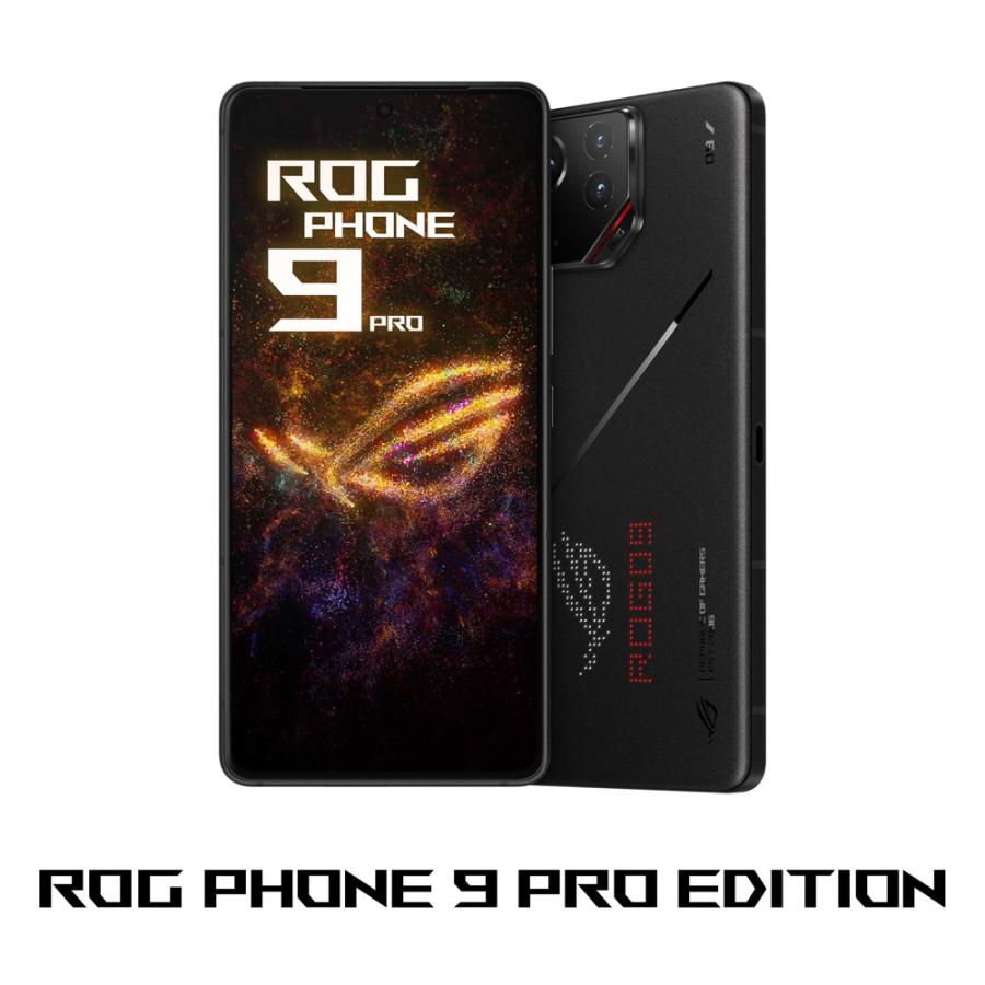 ASUS ASUS(エイスース) ROG Phone 9 Pro Edition (24GB/ 1TB) ファントムブラック ROG9PRO-BK24R1T 返品種別B : Joshin ...