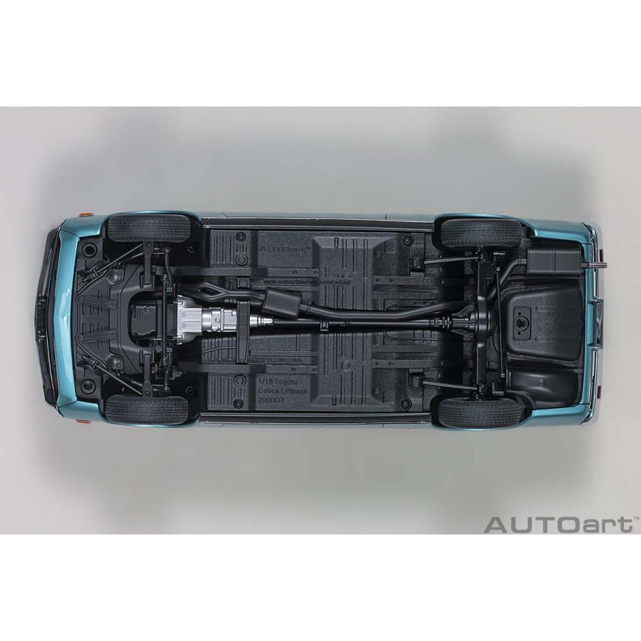 オートアート 1/ 18 トヨタ セリカ リフトバック 2000GT (RA25) 1973(ターコイズブルー・メタリック)(78767)ミニカー 返品種別B :0674110787672 ...