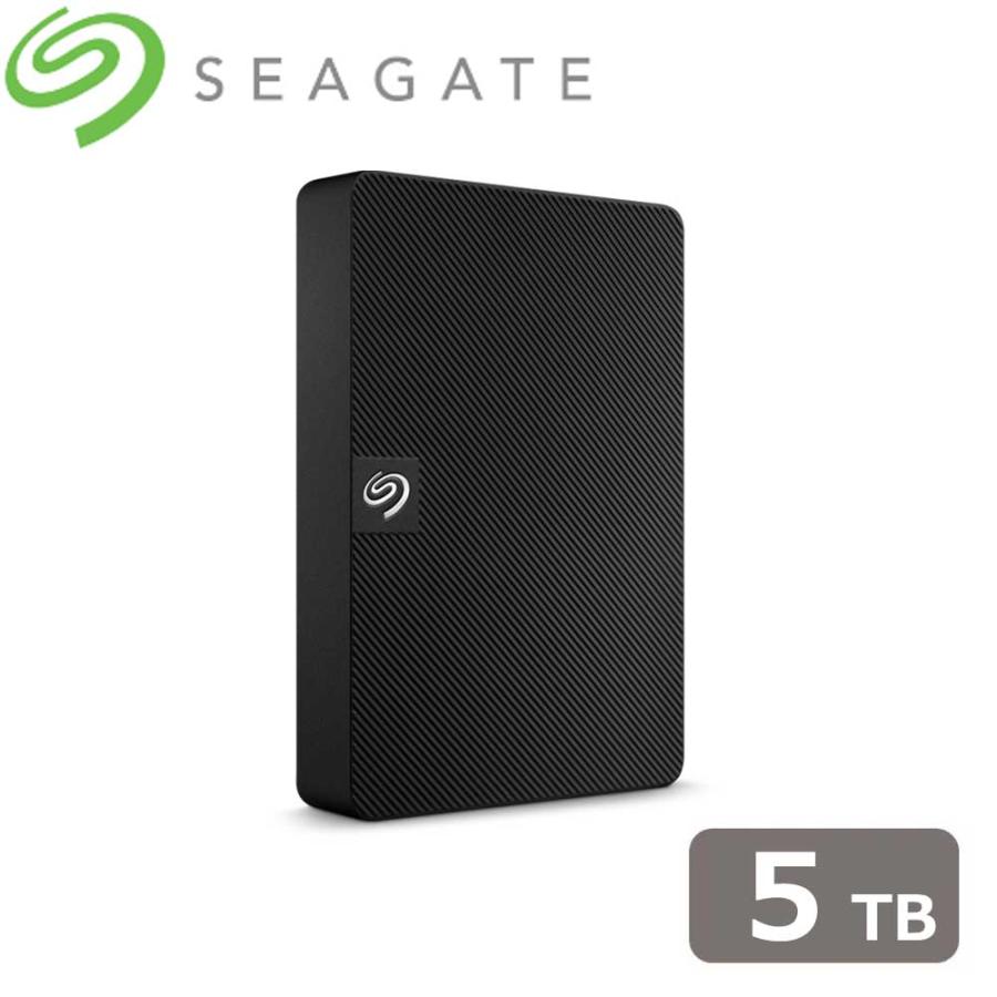 Seagate Seagate｜シーゲイト (国内正規品)Seagate USB3.0 ポータブルハードディスク 5TB Expansion ...