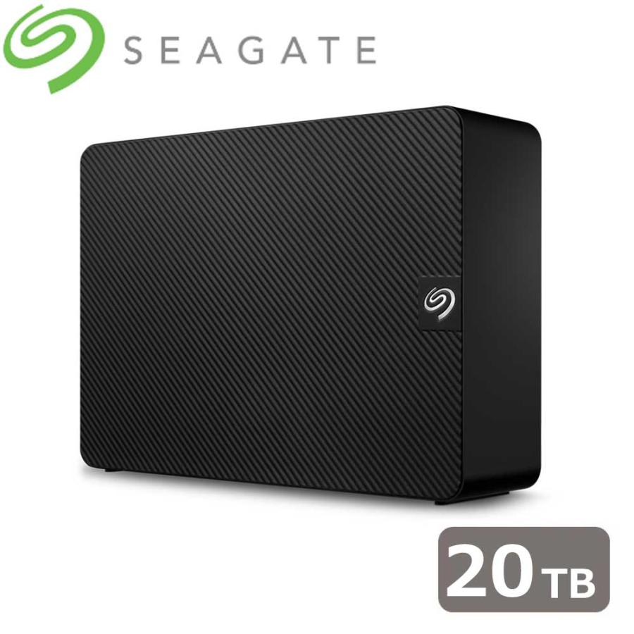 Seagate(シーゲイト) (国内正規品)Seagate USB3.0 外付けハードディスク 20TB Expansion Desktop ...
