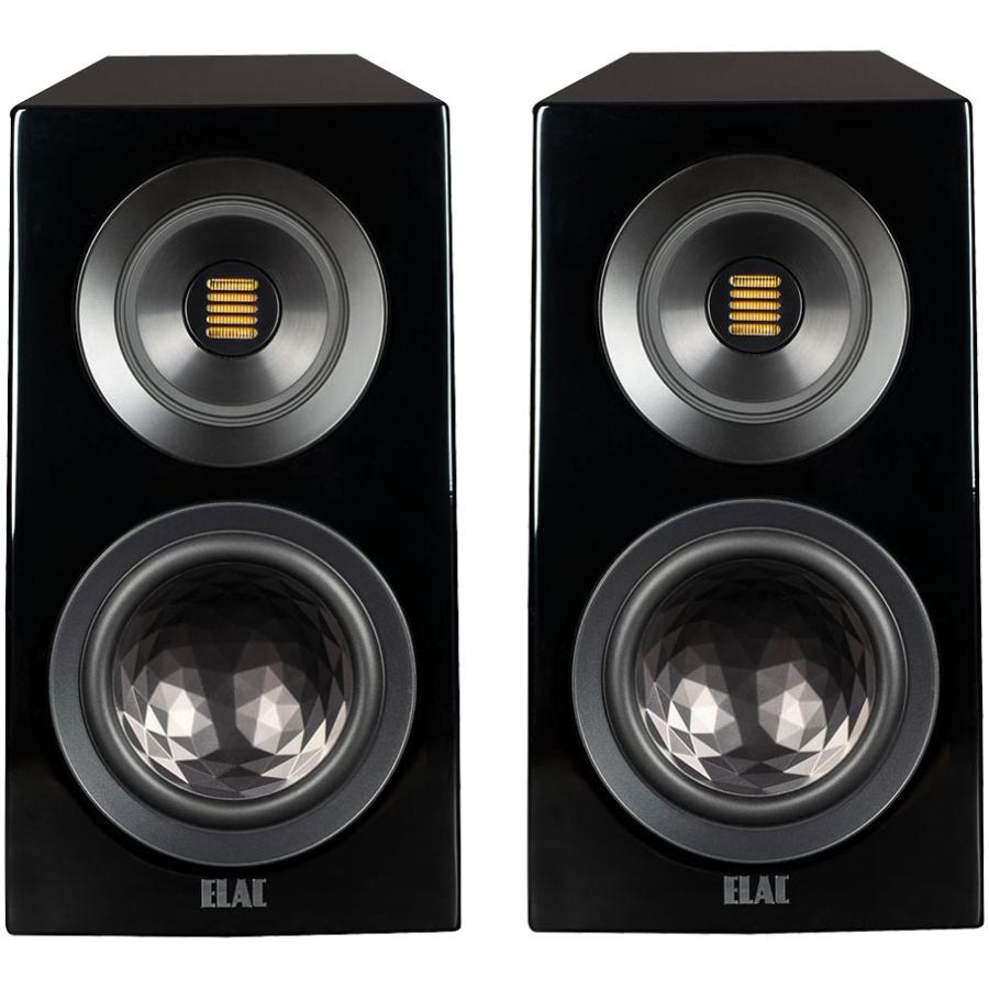 エラック 3ウェイ・ブックシェルフ・スピーカー(ペア/ 2本1組)ベラ(ハイグロス・ブラック) ELAC CONCENTRO-S503 ...