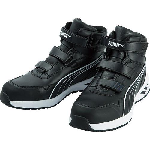 PUMA プーマ JAPAN ATHLETIC Rider 2.0 Black Mid 25.5cm JSAA規格 A種 SAFETY 63.352.0-BK-25.5 返品種別B ...