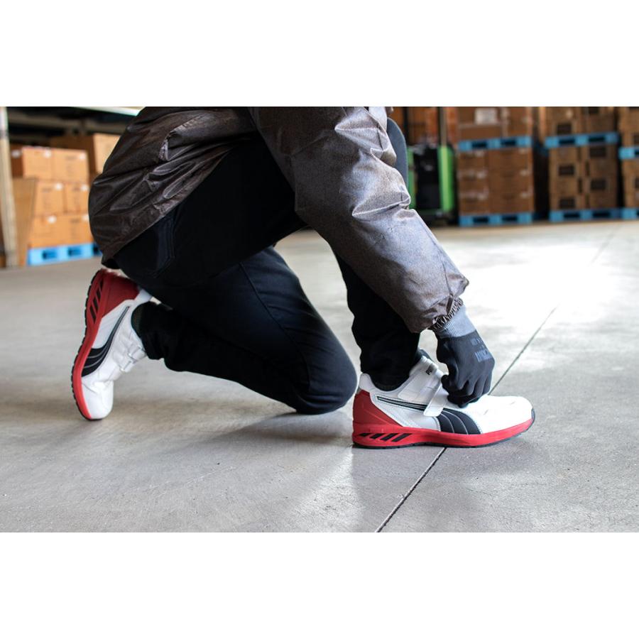 PUMA プーマ JAPAN ATHLETIC Rider 2.0 LOW ホワイト 26.5cm JSAA規格 A種 SAFETY 64.241.0-WH-26.5 返品種別B ...