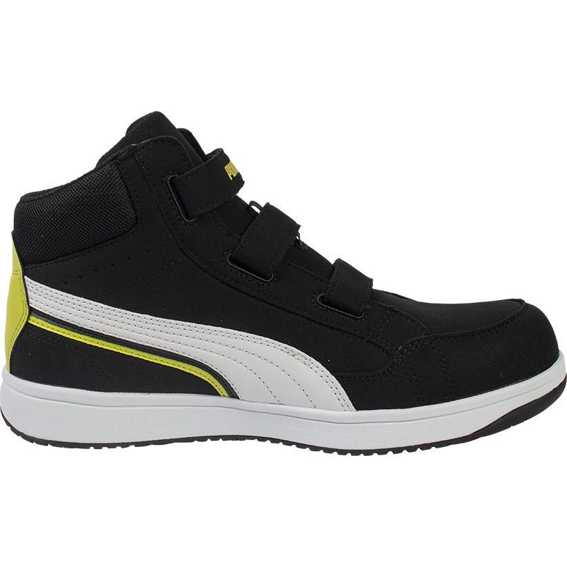 PUMA プーマ HERITAGE Airtwist 2.0 ブラック Mid H＆L 25.5cm JSAA規格 A種 静電気帯電防止 SAFETY 63.203.0-BK-25.5 返品 ...
