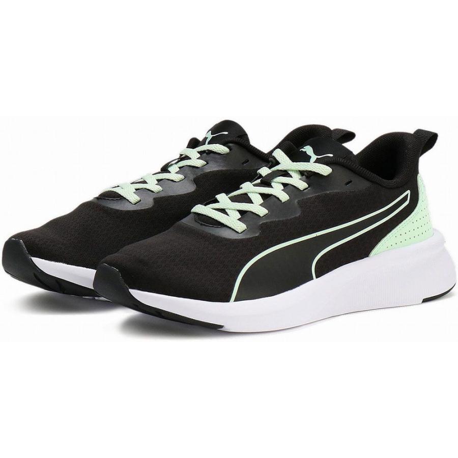 プーマ フライヤー LITE MU JR(プーマ ブラック/ フレッシュ ミント・サイズ：23.0cm) 返品種別A : 4067978099760-36-48037 : Joshin web ...