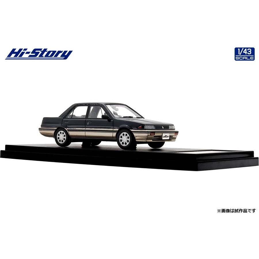 ハイ・ストーリー ハイストーリー 1/ 43 NISSAN LANGLEY 4 DOOR SEDAN GT TWINCAM (1988) ミッドナイトブルーパールメタリック/ スパークリング ...
