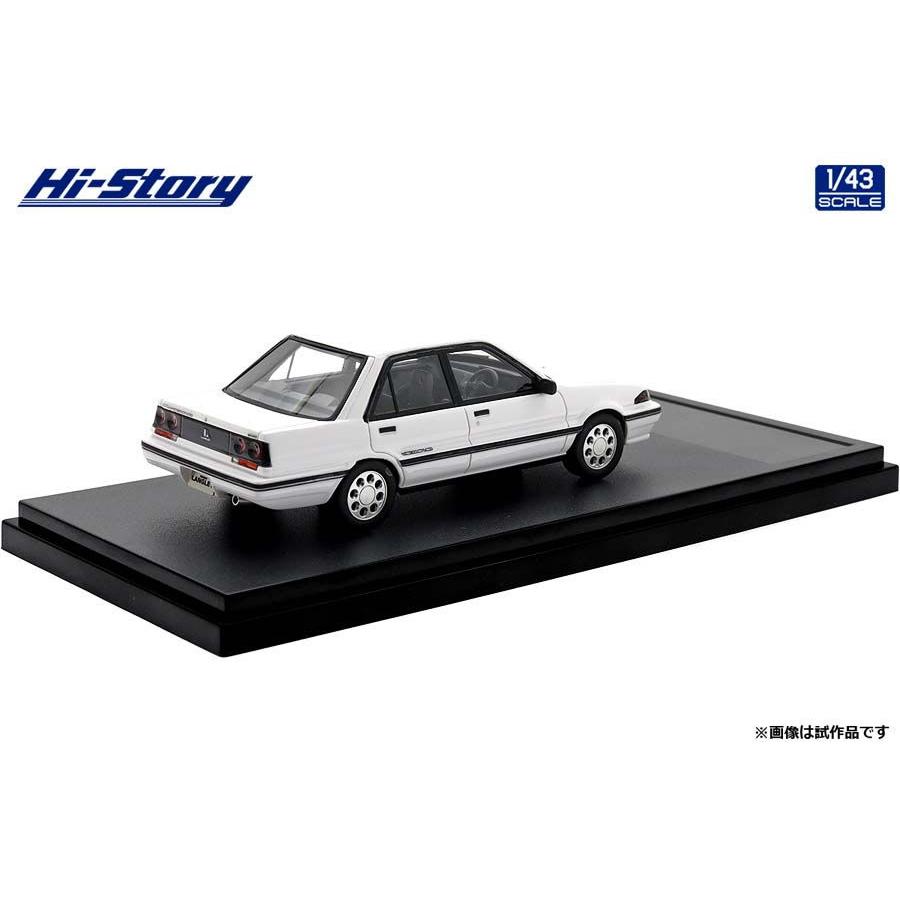 ハイストーリー 1/ 43 NISSAN LANGLEY 4 DOOR SEDAN GT TWINCAM (1988) クリスタルホワイト(HS468WH)ミニカー 返品種別B ...
