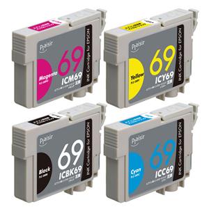 プレジール（Plaisir） [エプソン IC4CL69 互換]インクカートリッジ(4色セット) Plaisir PLE-E694P 返品種別A : Joshin web - 通販 ...