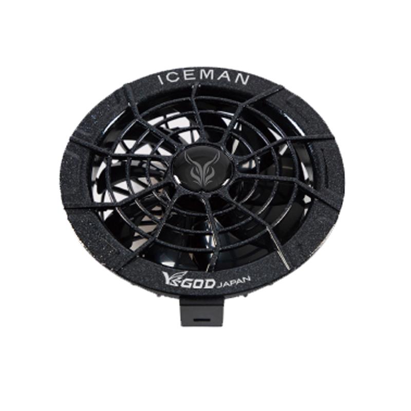 YAMASHIN アイスマン HV24V大ファンセット(メタルブラック) Ys GOD 内径90mmファン穴対応 DF24V-BK-SET ...