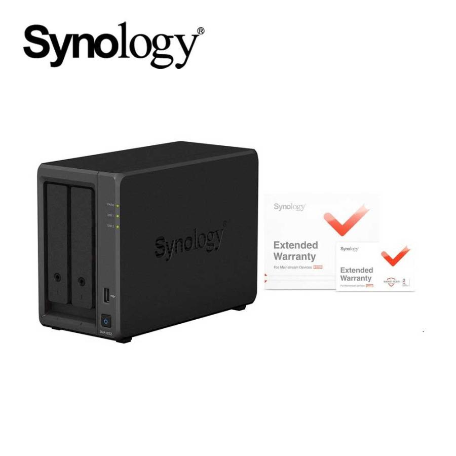 Synology（シノロジー） Synology｜シノロジー ディープラーニング監視ソリューション DVA1622+2年間延長保証(合計5年 ...
